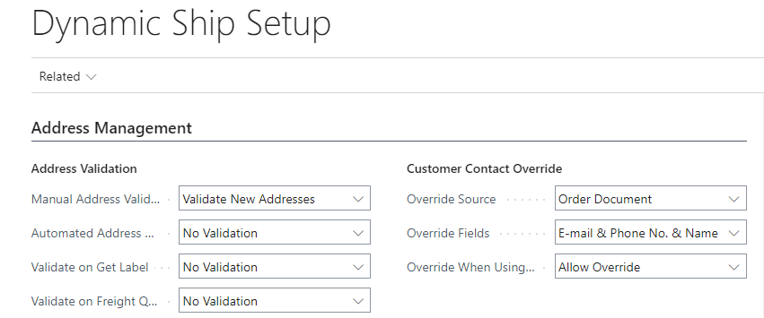 Override Customer Contact Source in Dynamic Ship - Insight Works ...